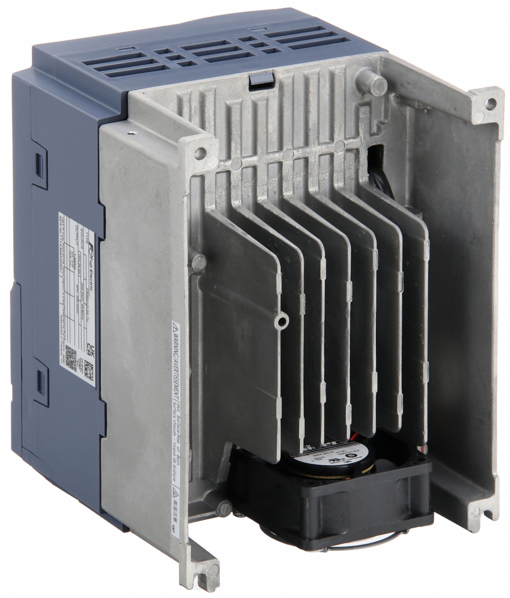 FUJI ELECTRIC Variable Frequency Drive: 230V, 3 hp Max Output Power, 12 ...