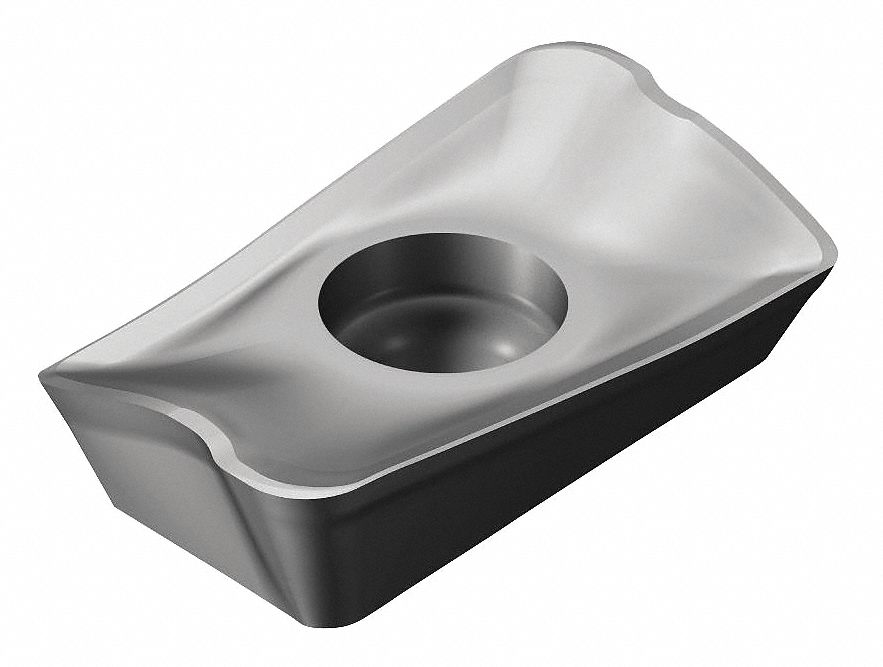 SANDVIK COROMANT, 0.268 in Inscribed Circle, Milling Insert, Finishing ...