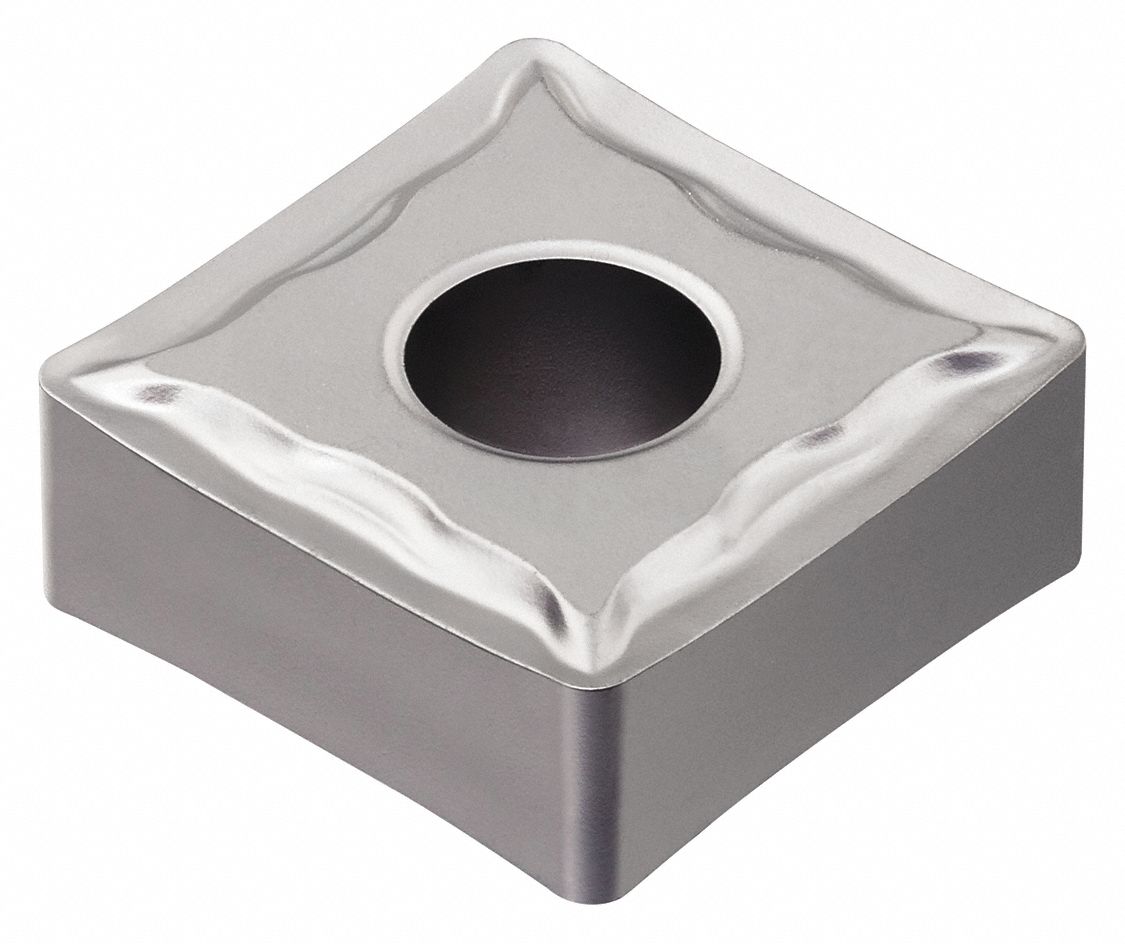 SANDVIK COROMANT, 0.375 in Inscribed Circle, Neutral, Turning Insert ...