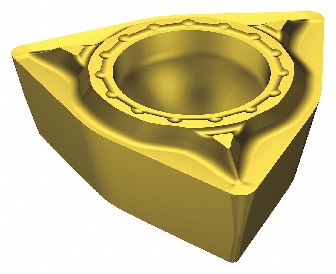 SANDVIK COROMANT, 0.150 in Inscribed Circle, Neutral, Turning Insert ...