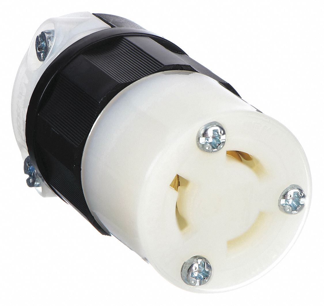 LEVITON Conector, NEMA L6-15R, 250VCA, Amperes 15, Polos 2, Cables 3 ...