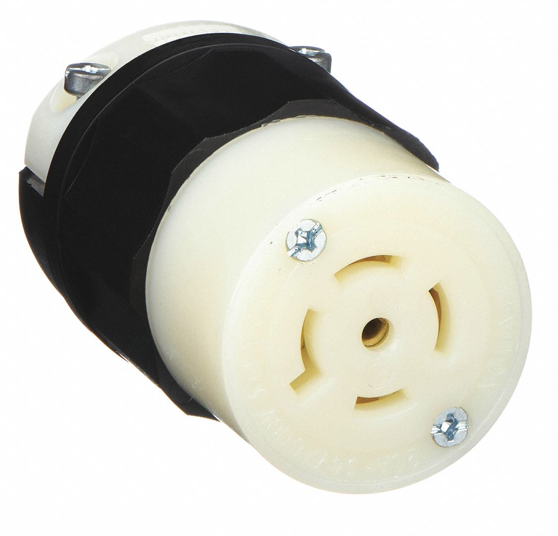 20 Amp Industrial Grade Locking Connector, L23-20R NEMA Configuration ...