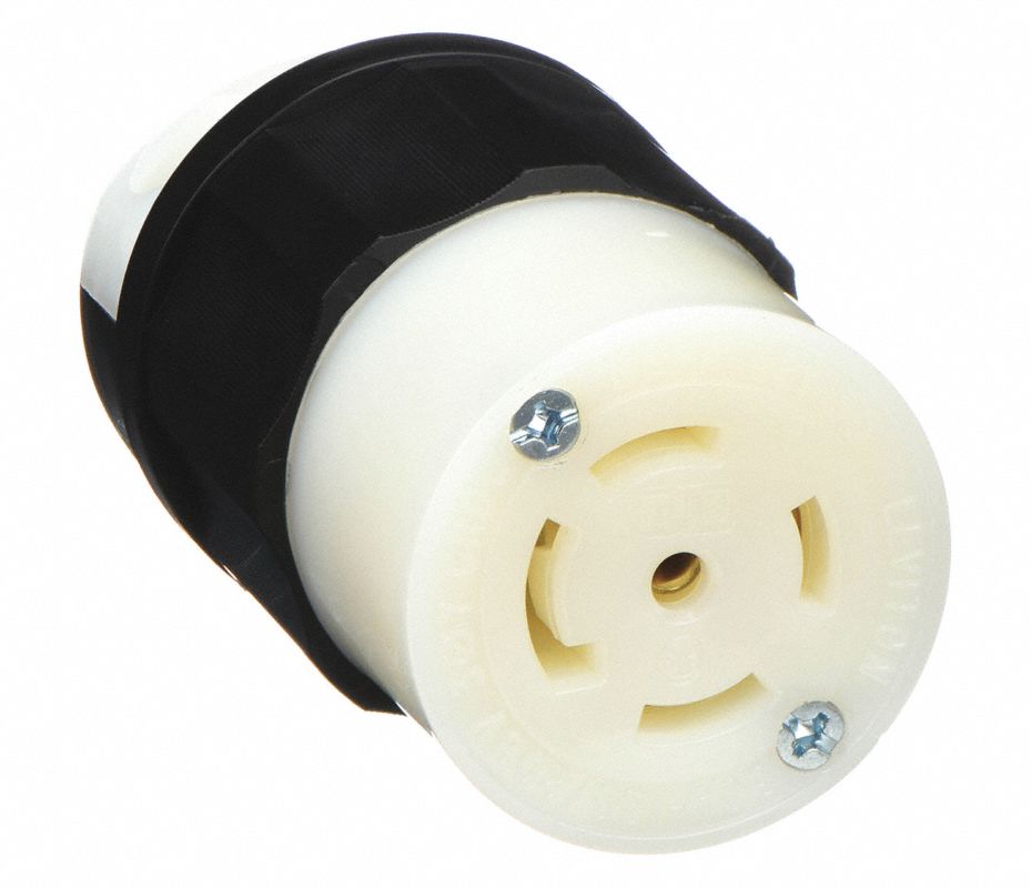 LEVITON Conector, NEMA L21-30R, 120/208VCA, Amperes 30, Polos 4, Cables ...