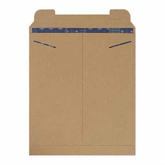 12 3/4 in x 15 in, 0.036 in Material Thick, Mailer Envelopes - 5HZZ1 ...
