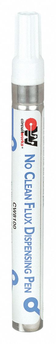 CHEMTRONICS No Clean Flux Dispensing Pen: 0.32 oz, Pen, CircuitWorks ...