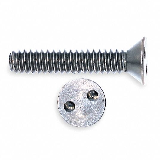 Tamper Resistant Screw, PK 25 - Grainger
