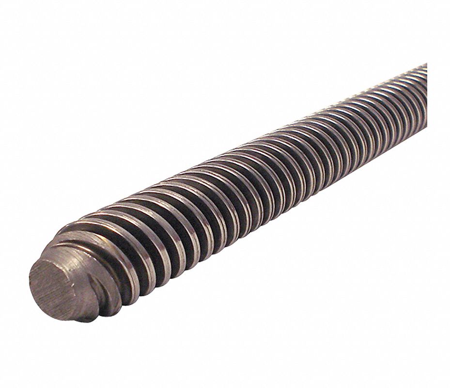 DUFF-NORTON Tornillo Acme, Dia. 0.50 pulg. - 5JDE8 | 050ASA025R-36 ...