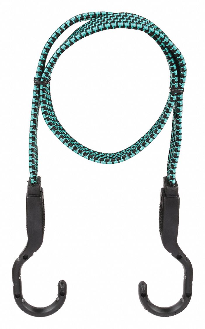 J-Hook, Rubber, Bungee Cord - 5JDR9|5JDR9 - Grainger