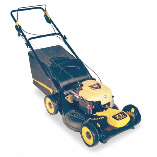Mulching Lawn Mower, 21" Cutting Width, Self-Propelled - Grainger