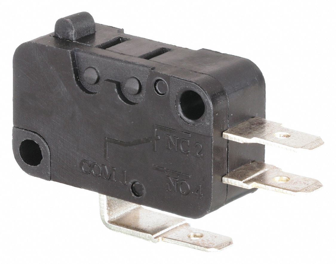 Plunger Actuator, SPDT, Miniature Snap Action Switch - 5JEC7|5JEC7 ...