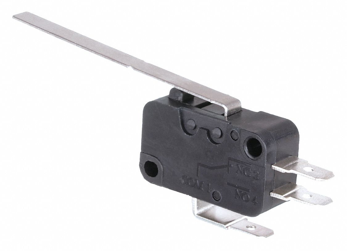 Hinge Lever Actuator, SPDT, Miniature Snap Action Switch - 5JED0|5JED0 ...