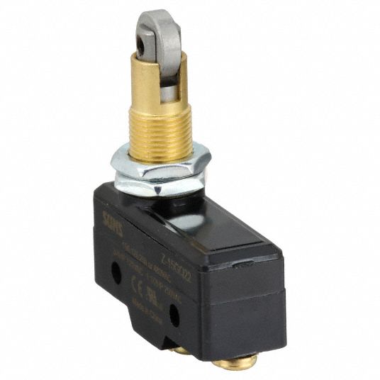 Roller Plunger Actuator, SPDT, Snap Action Switch - 5JED9|5JED9 - Grainger