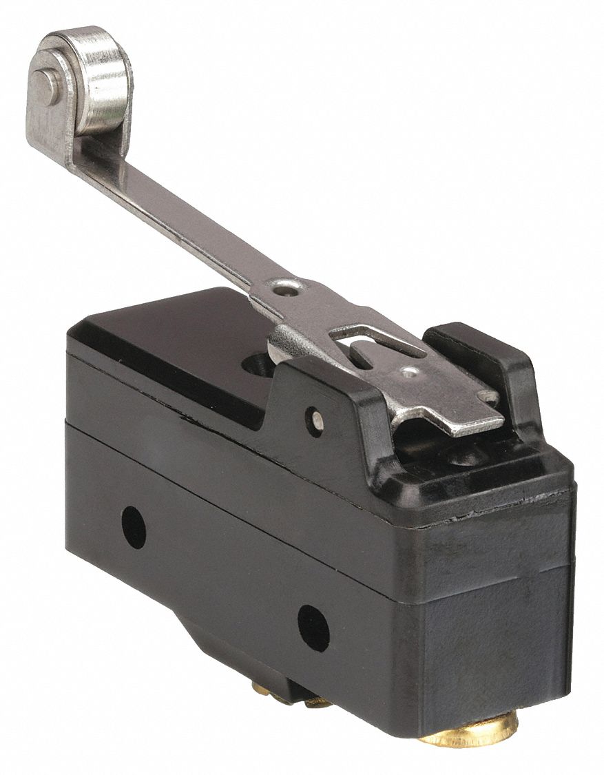 Hinge Roller Lever Actuator, SPDT, Snap Action Switch - 5JEF9|5JEF9 ...