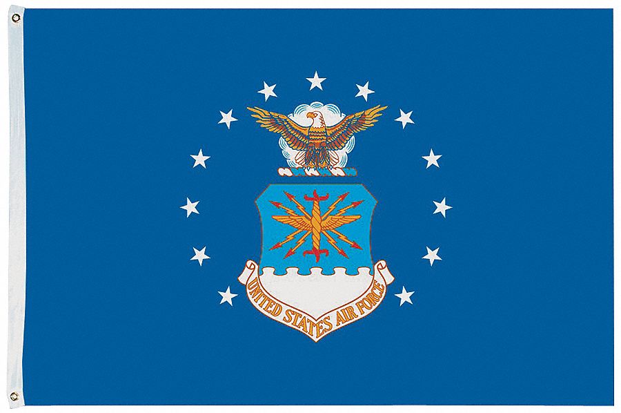 Nylon, Indoor/Outdoor, Armed Forces Flag - 5JFE0|439012 - Grainger