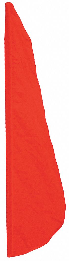 Blank, Indoor/Outdoor, Feather Flag - 5JFZ5|9red - Grainger