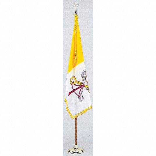 Nylon, Indoor, Religious Flag Set - 5JGC6|101800 - Grainger