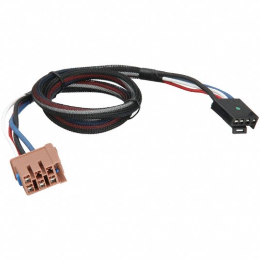 REESE, Pre-Wired, 6 5/8 in Overall Lg, Brake Control Harness - 5JJJ7 ...