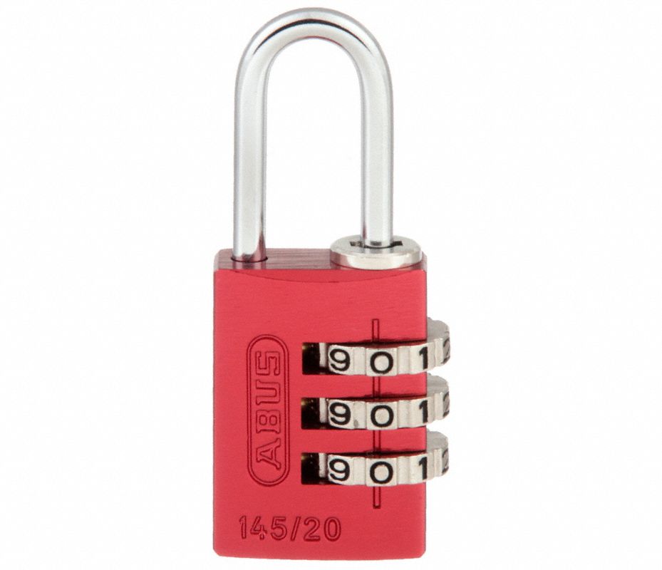 ABUS Candado de combinación para equipaje 3 dígitos laterales ...