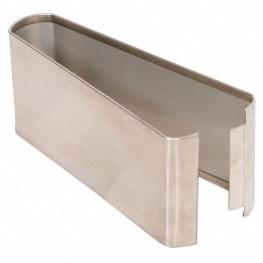 ASI GLOBAL, Stainless Steel, Brushed, Pilaster Shoe - 5JMD3|40-8260073S ...