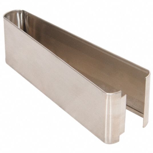 ASI GLOBAL, Stainless Steel, Brushed, Pilaster Shoe - 5JMD6|40-8260123S ...