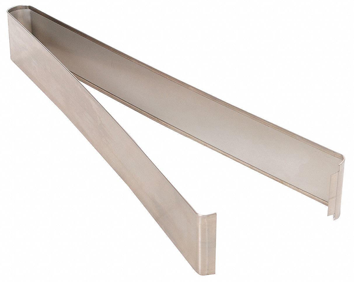 ASI GLOBAL, Stainless Steel, Brushed, Pilaster Shoe - 5JMD9|40-8260243S ...