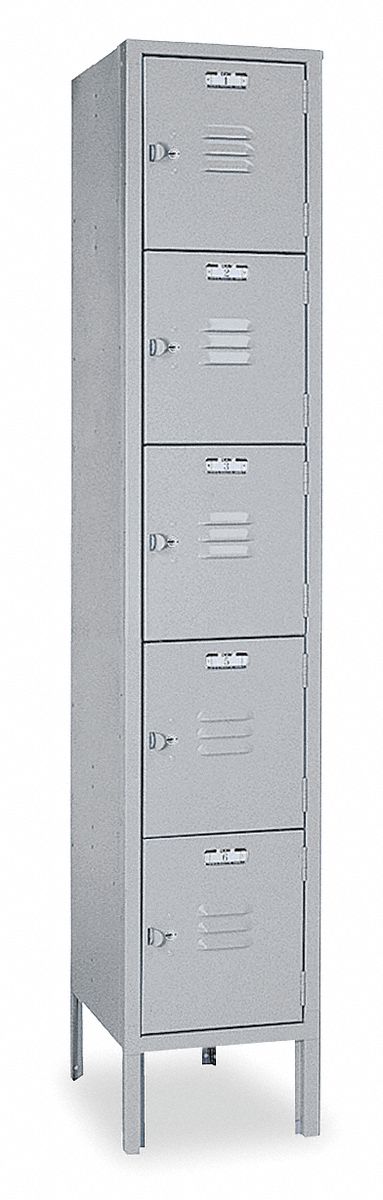 LYON, 12 in x 15 in x 66 in, 5 Tiers, Box Locker - 6VG11|DD5312SU ...