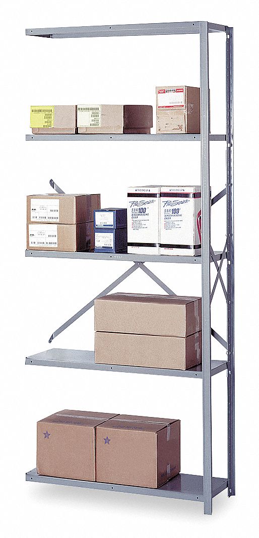 LYON, Add-On, Heavy-Duty, Metal Shelving - 4GYA1|DD8005X - Grainger