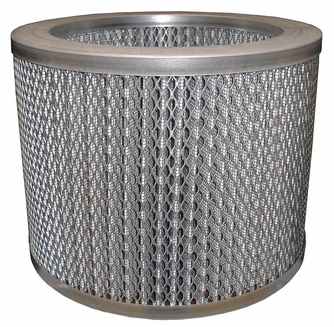 SOLBERG, Polyester, 7.68 in Overall Ht, Filter Element - 5JPZ2|857 ...