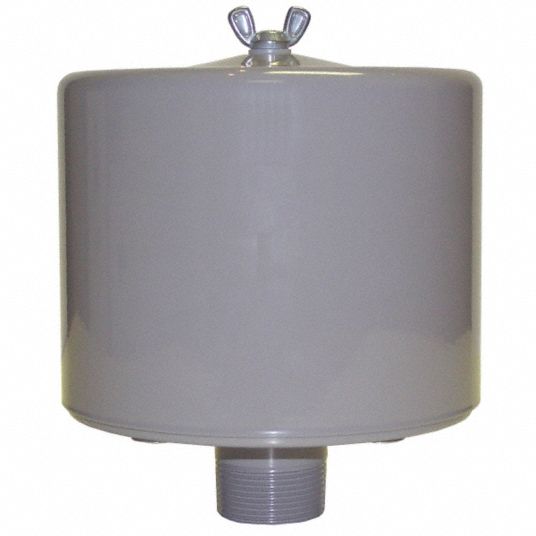 SOLBERG, 1 in (M)NPT Inlet Size, 55 cfm, Filter Silencer - 5JPZ9|FS-19P ...