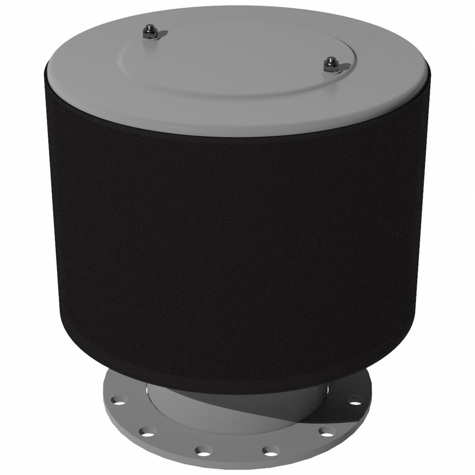 SOLBERG Intake Exposed Filter: 10 in Flange Inlet Size, 3,300 cfm, 21 ...