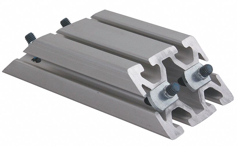 80/20 Support: 45° Support, 160 mm x 80 mm x 40 mm, For 8 9/64 mm Slot ...