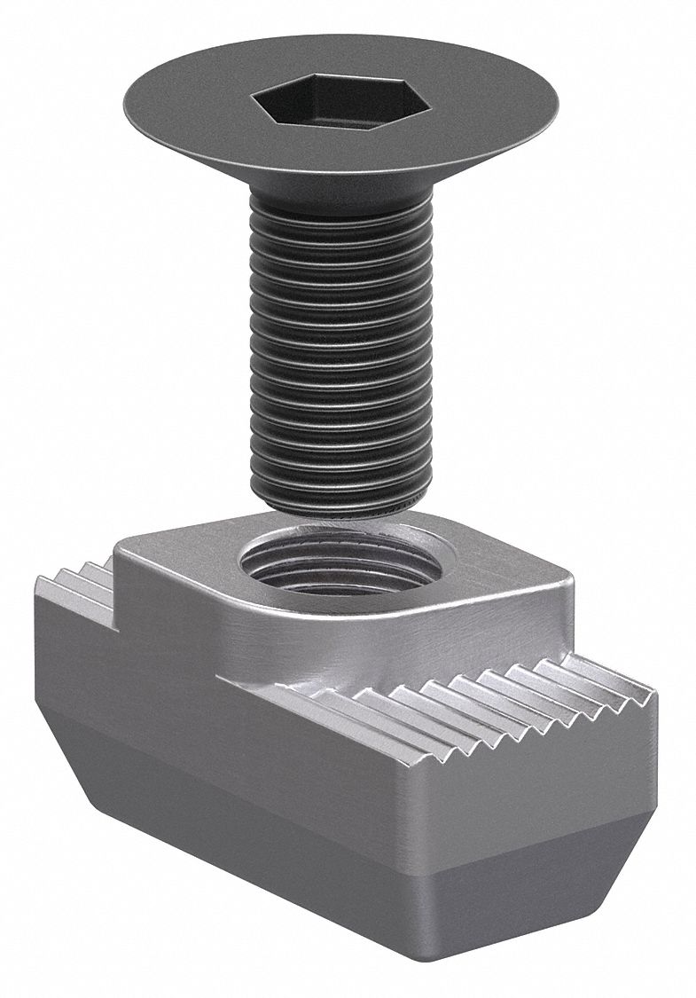 45 Series, M6 Fastener Thread Size, FHSCS & Hammer Nut - 5JRJ6|75-3587 ...