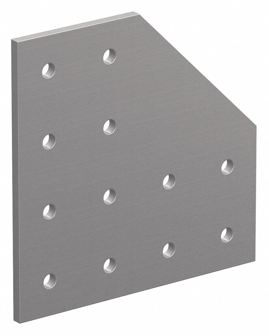 90° Angled Flat Plate, 40 Series, 90° Angled Flat Plate - 5JRR0|40-4328 ...