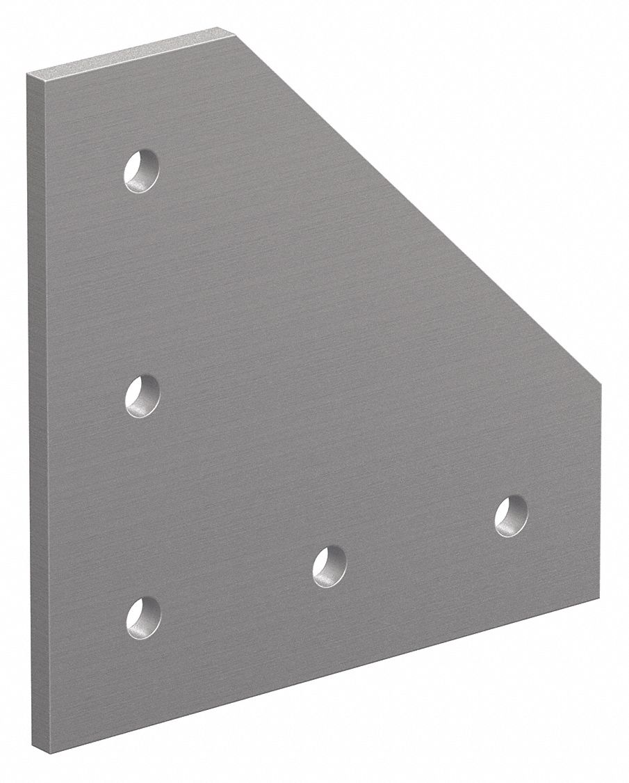 90° Angled Flat Plate, 45 Series, 90° Angled Flat Plate - 5JRR8|45-4351 ...