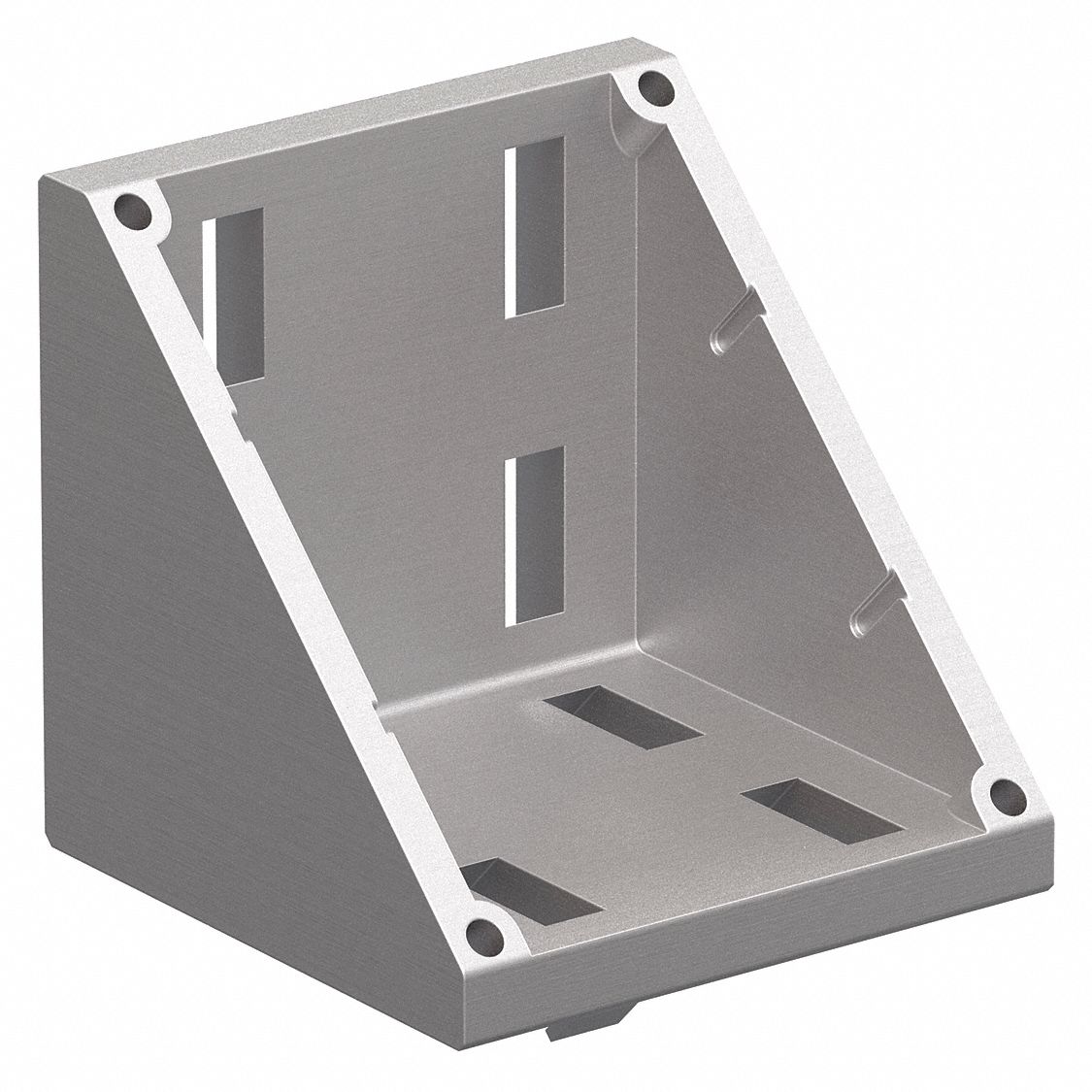 Inside-Corner Bracket with Dual Support, 86 mm x 88 mm x 86 mm, Inside ...