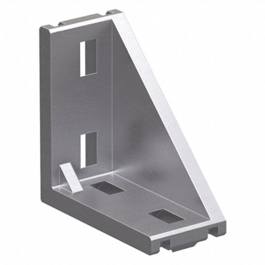 Inside-Corner Bracket with Single Support, 57 mm x 28 mm x 57 mm ...