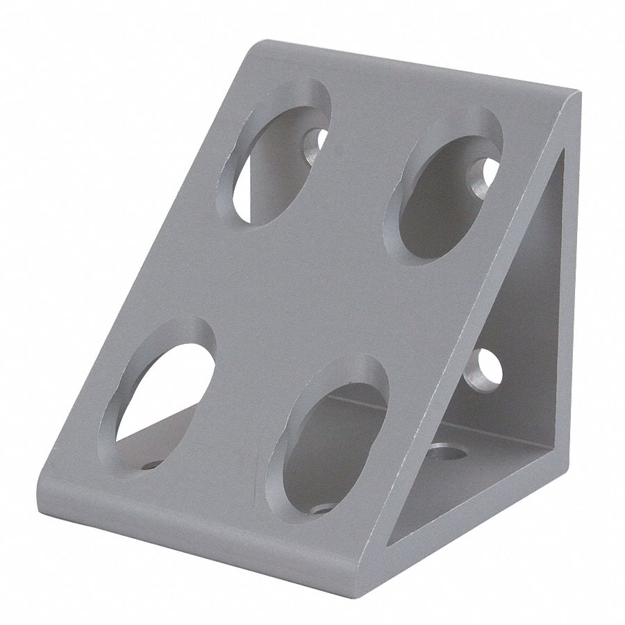 80/20 Inside-Corner Bracket: Gusseted Inside-Corner Bracket, 3 in x 2 ...