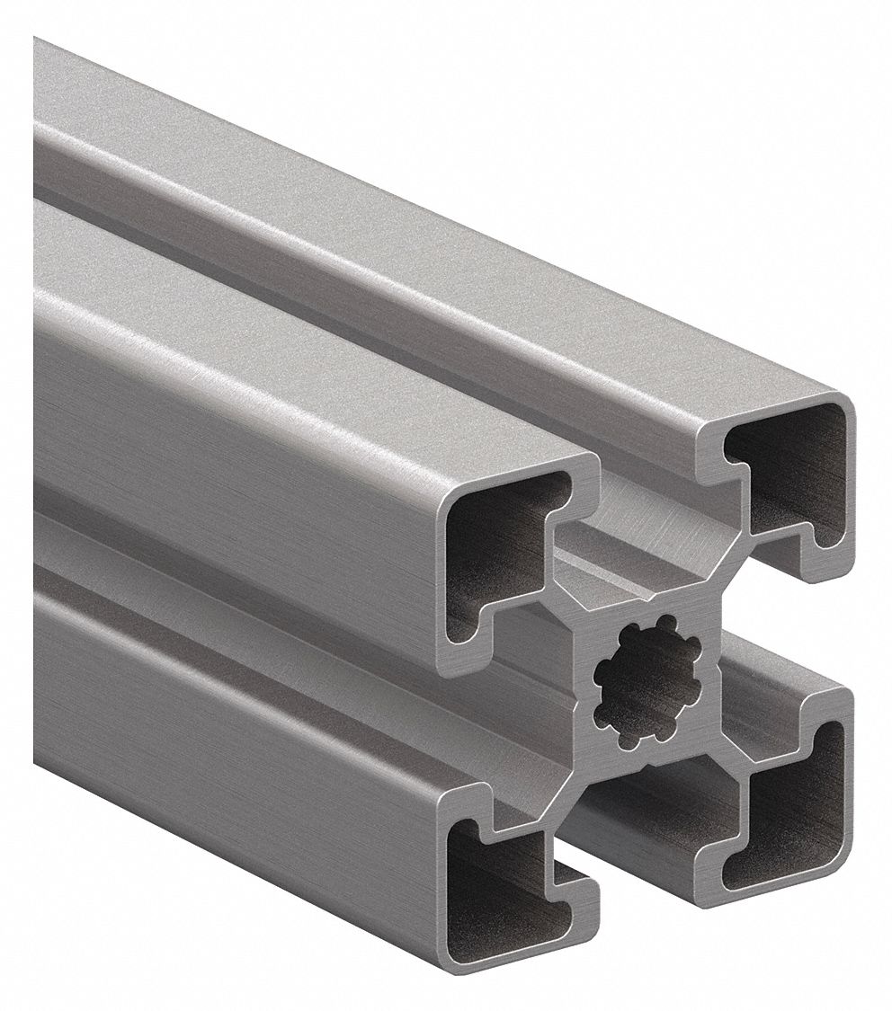 45 Series, 19 3/4 ft Nominal Lg, Framing Extrusion - 5JTA4|45-4545-LITE ...