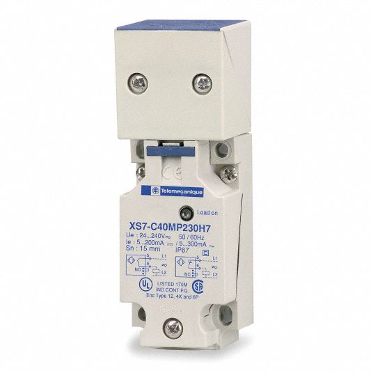 TELEMECANIQUE SENSORS, Terminal Block, 2 Wires, Inductive Rectangular ...