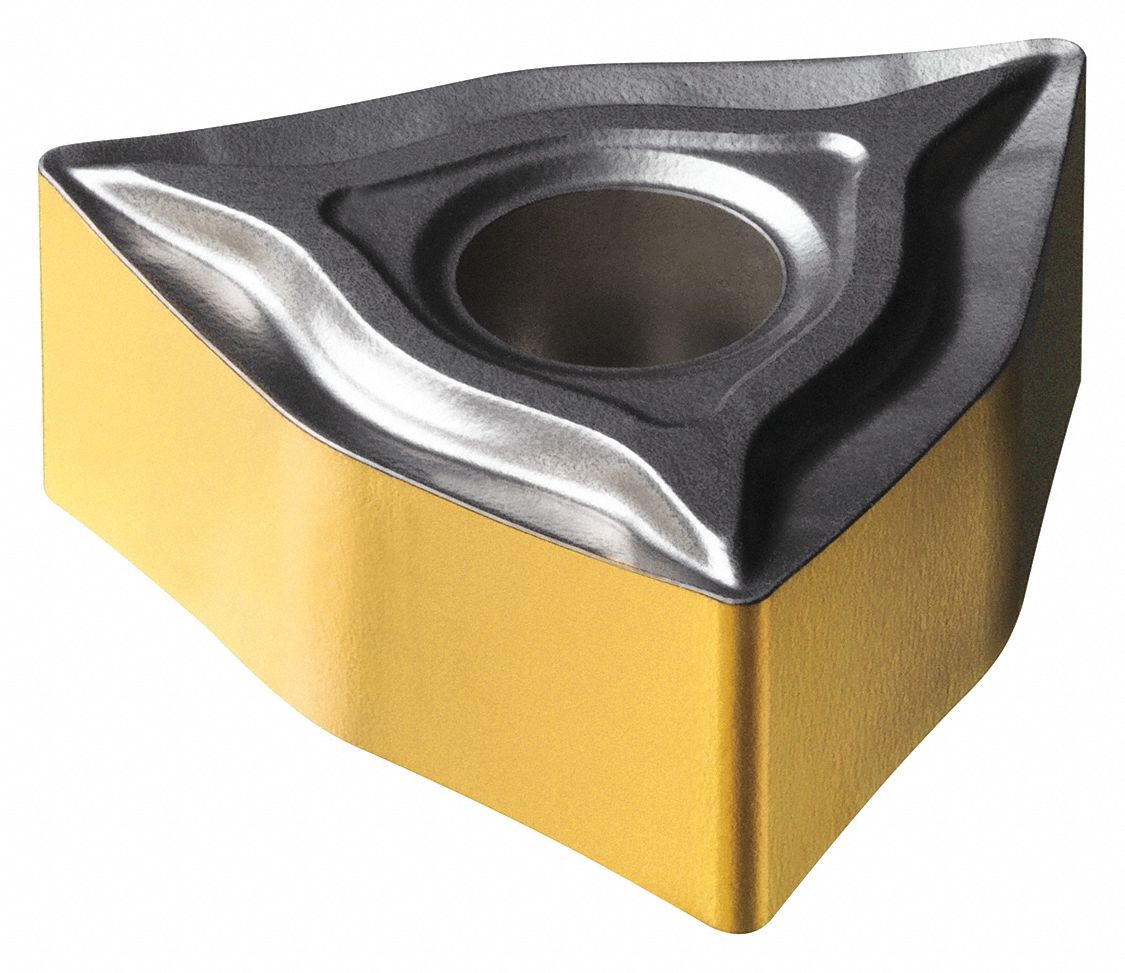 SANDVIK COROMANT, 0.375 in Inscribed Circle, Neutral, Turning Insert ...