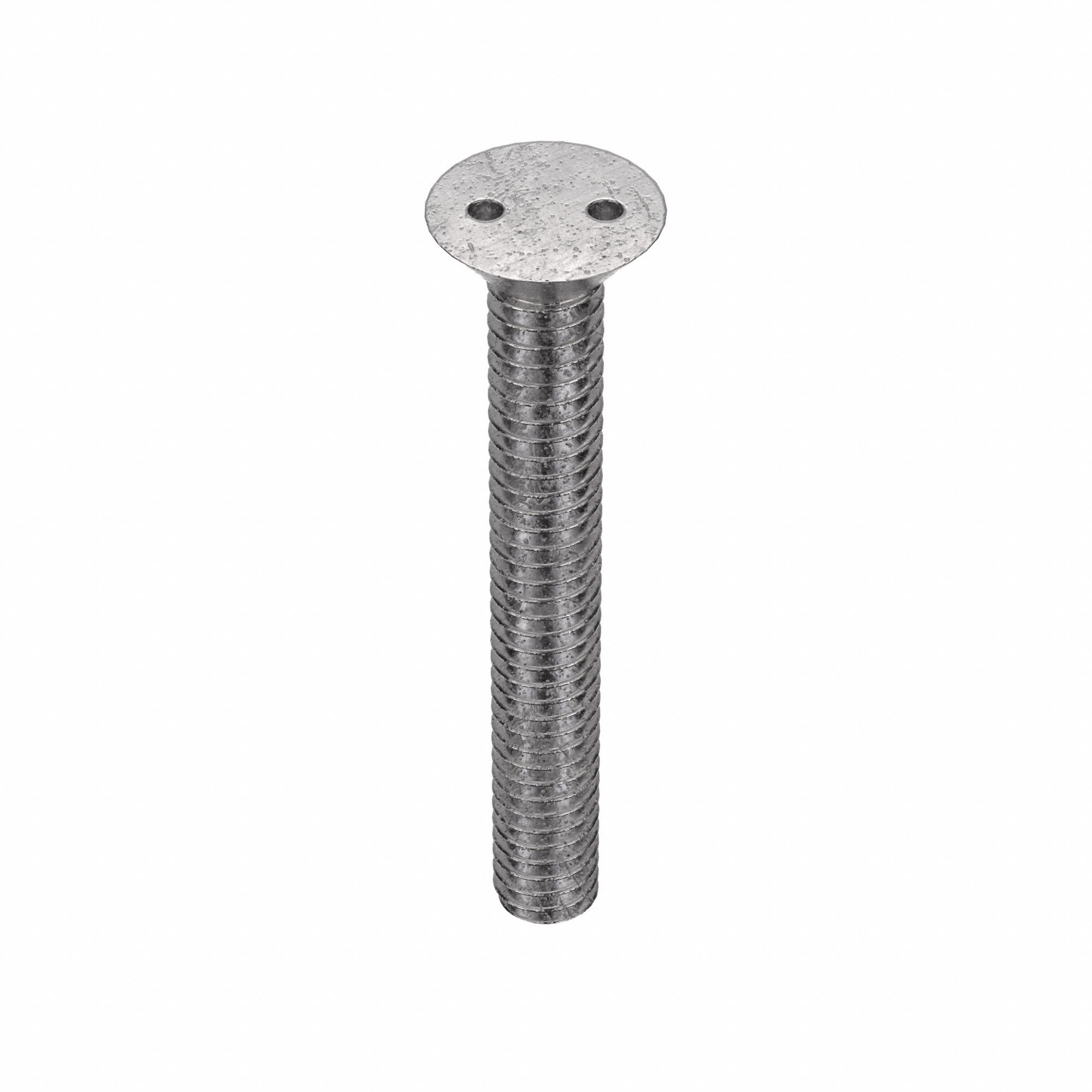1/4"-20 Thread Size, 2 in Lg, Tamper Resistant Screw - 5JY64|122040 ...