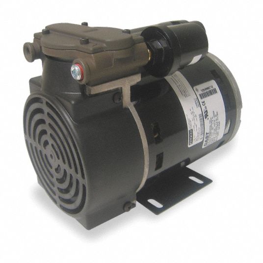 GAST Piston Air Compressor/Vacuum Pump - 5KA76|71R142-P251-D300X - Grainger