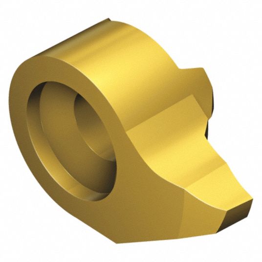 SANDVIK COROMANT, Right Hand, 0.002 in Corner Radius, Grooving Insert ...
