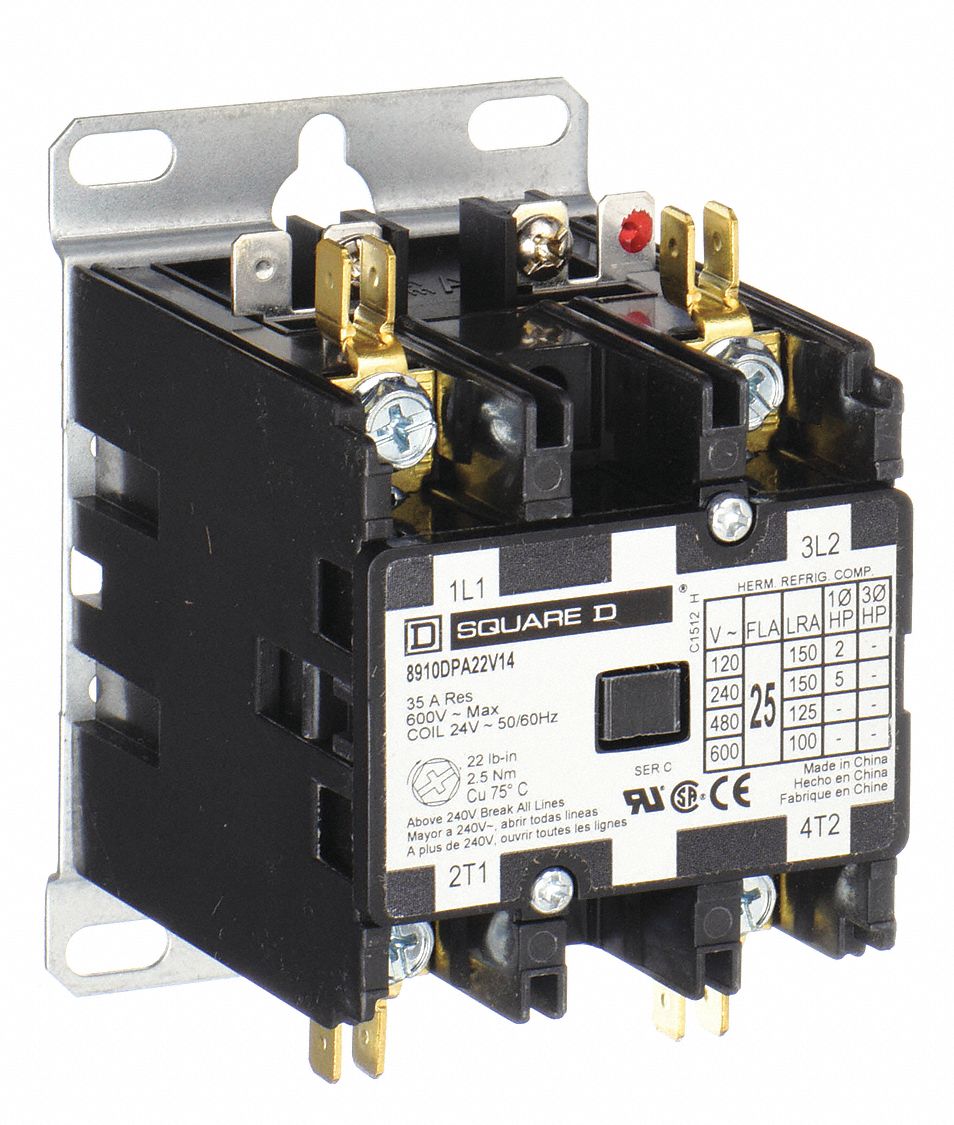 Definite Purpose Magnetic Contactor - 5KAH8|8910DPA22V09 - Grainger