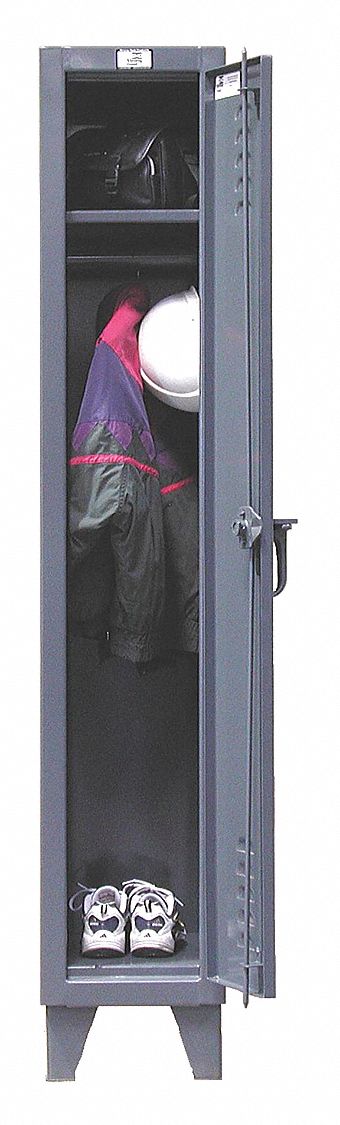 STRONG HOLD, 14 in x 18 in x 78 in, 1 Tiers, Wardrobe Locker - 5KAZ4|16 ...