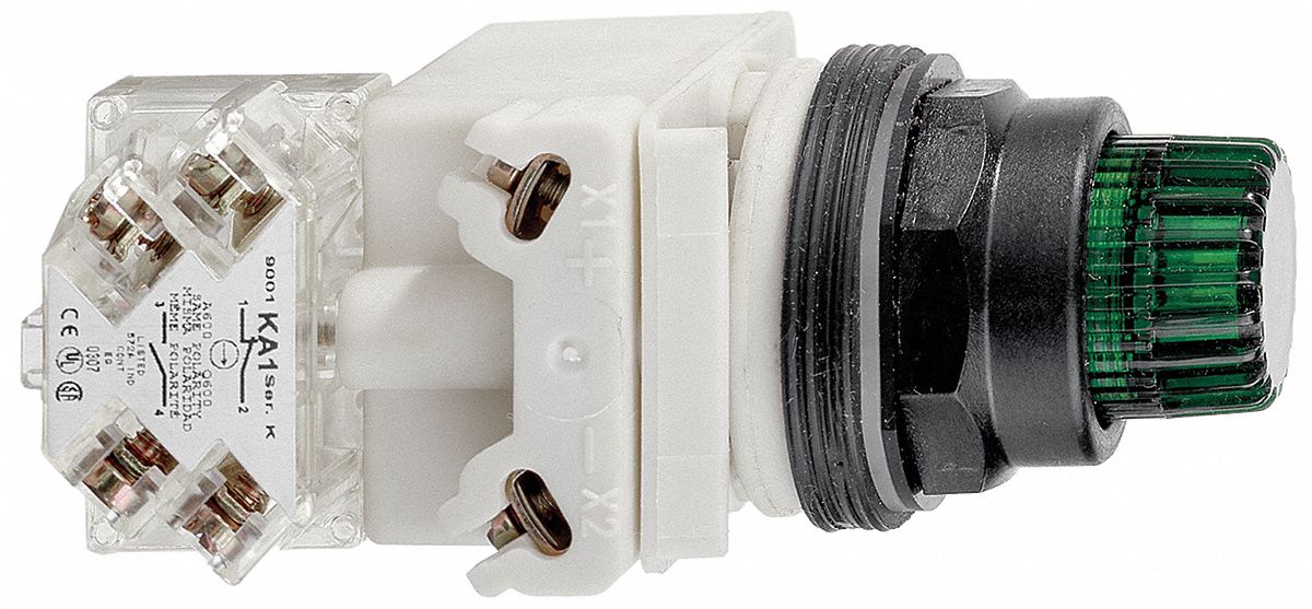 SCHNEIDER ELECTRIC, Illuminated, Flush Profile, Illuminated Push Button - 5KCJ1|9001SK2L38LGGH13 ...