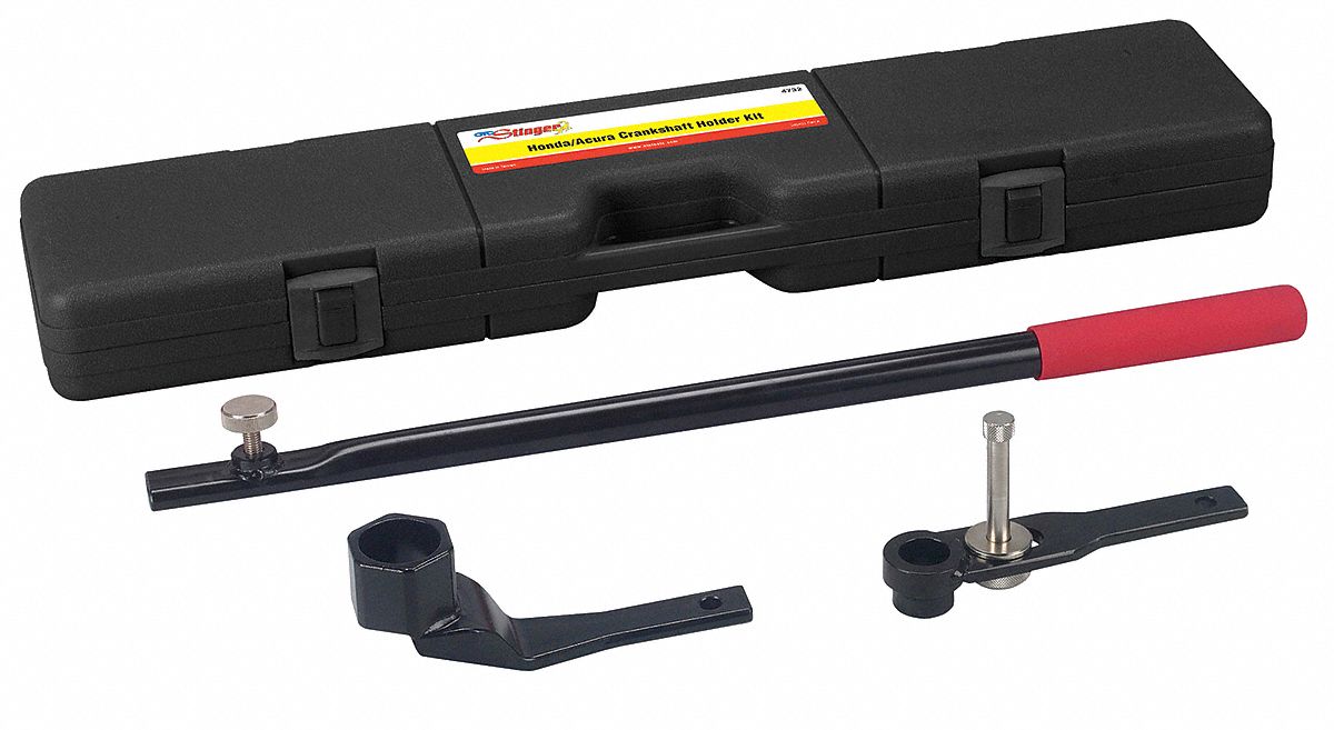 OTC, Crankshaft and Harmonic Balancer Holder, Steel, Crankshaft and ...