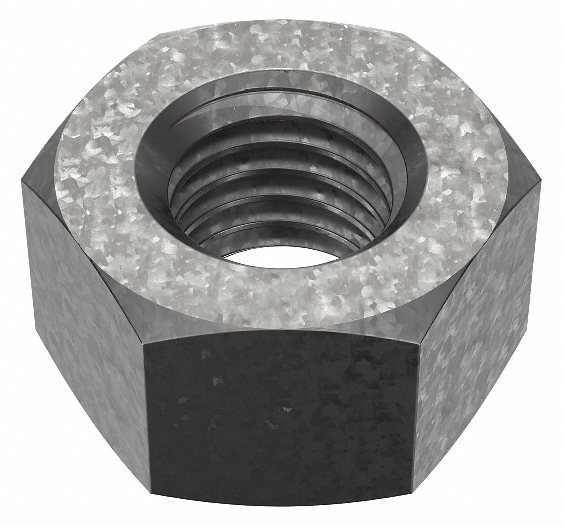 5/8"-11 Thread, 1 1/16 in Hex Wd, Hex Nut - 5KHR2|5KHR2 - Grainger