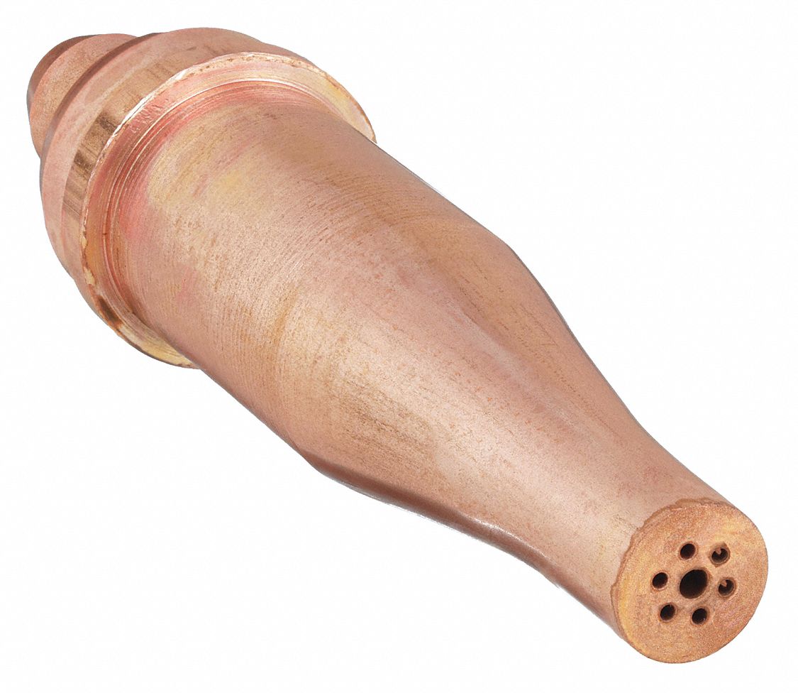 VICTOR Cutting Tip: 1-101 Series, Size 2, For Use With Acetylene, 1 in ...