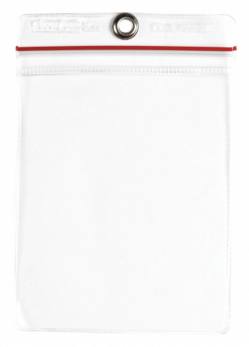 BRADY, Vinyl, 6 1/2 in Ht, Tag Envelope - 5KN60|81766 - Grainger